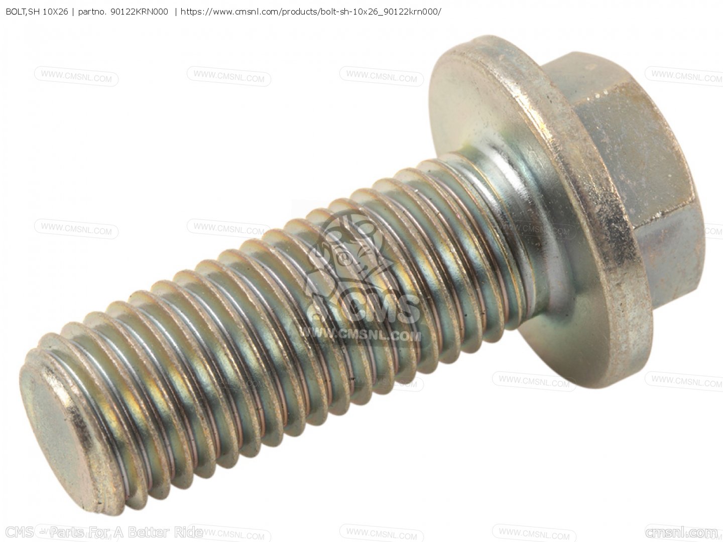 BOLT,SH 10X26 for CRF250R 2004 (4) USA - order at CMSNL