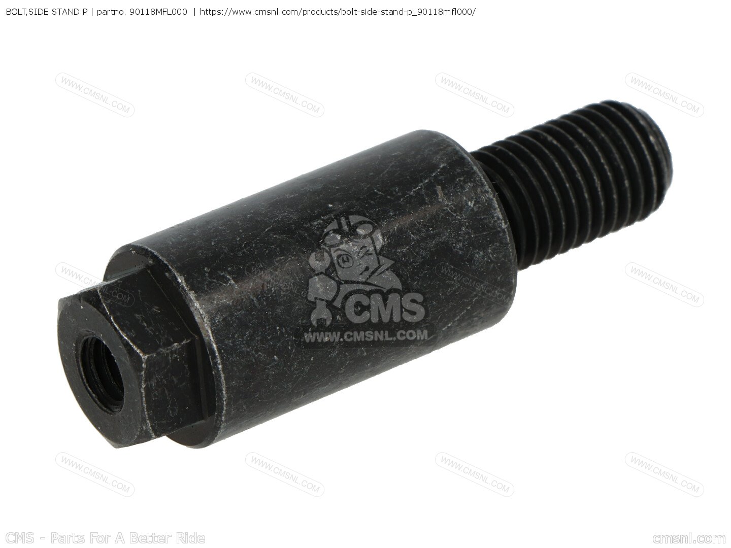 90118MFL000: BOLT,SIDE STAND P Honda - buy the 90118-MFL-000 at CMSNL