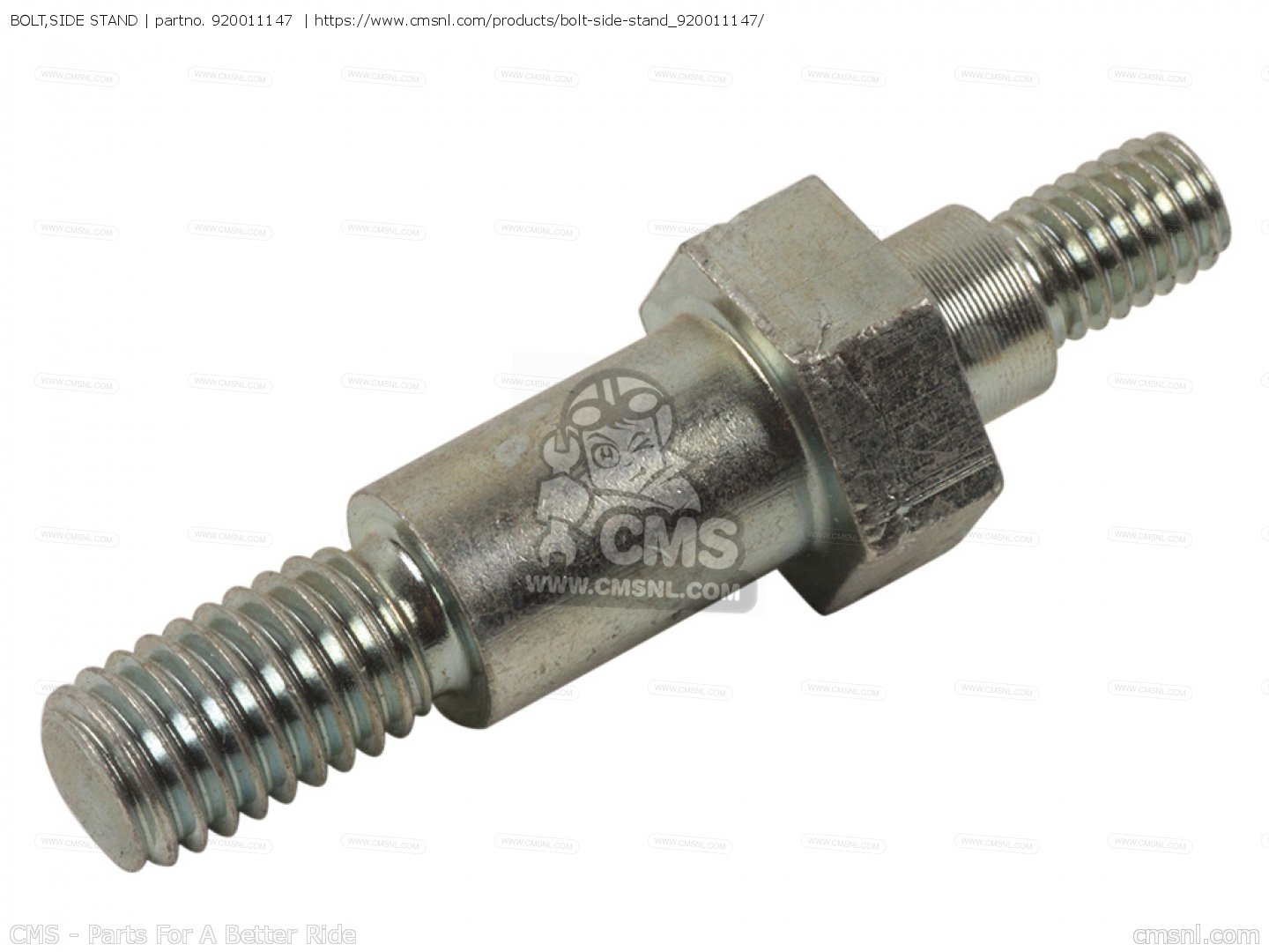 920011147: BOLT,SIDE STAND Kawasaki - buy the 92001-1147 at CMSNL
