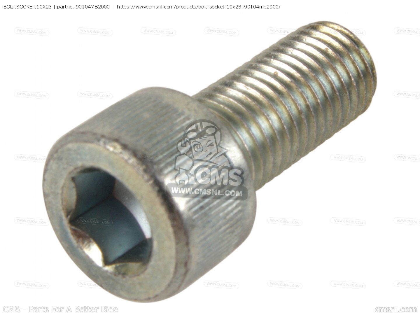 BOLT,SOCKET,10X23 for VF750F INTERCEPTOR 1983 (D) - order at CMSNL