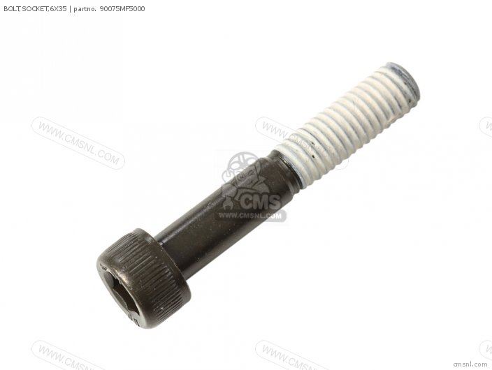 90075MF5000: Bolt,socket,6x35 Honda - buy the 90075-MF5-000 at CMSNL