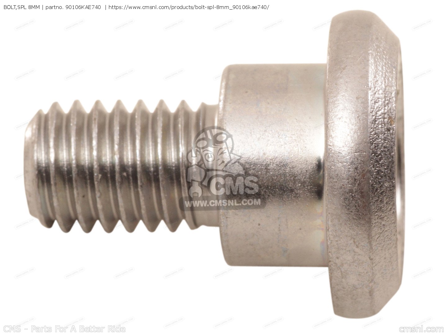 BOLT,SPL 8MM for XR230 2008 (8) JAPAN MD36-120 - order at CMSNL