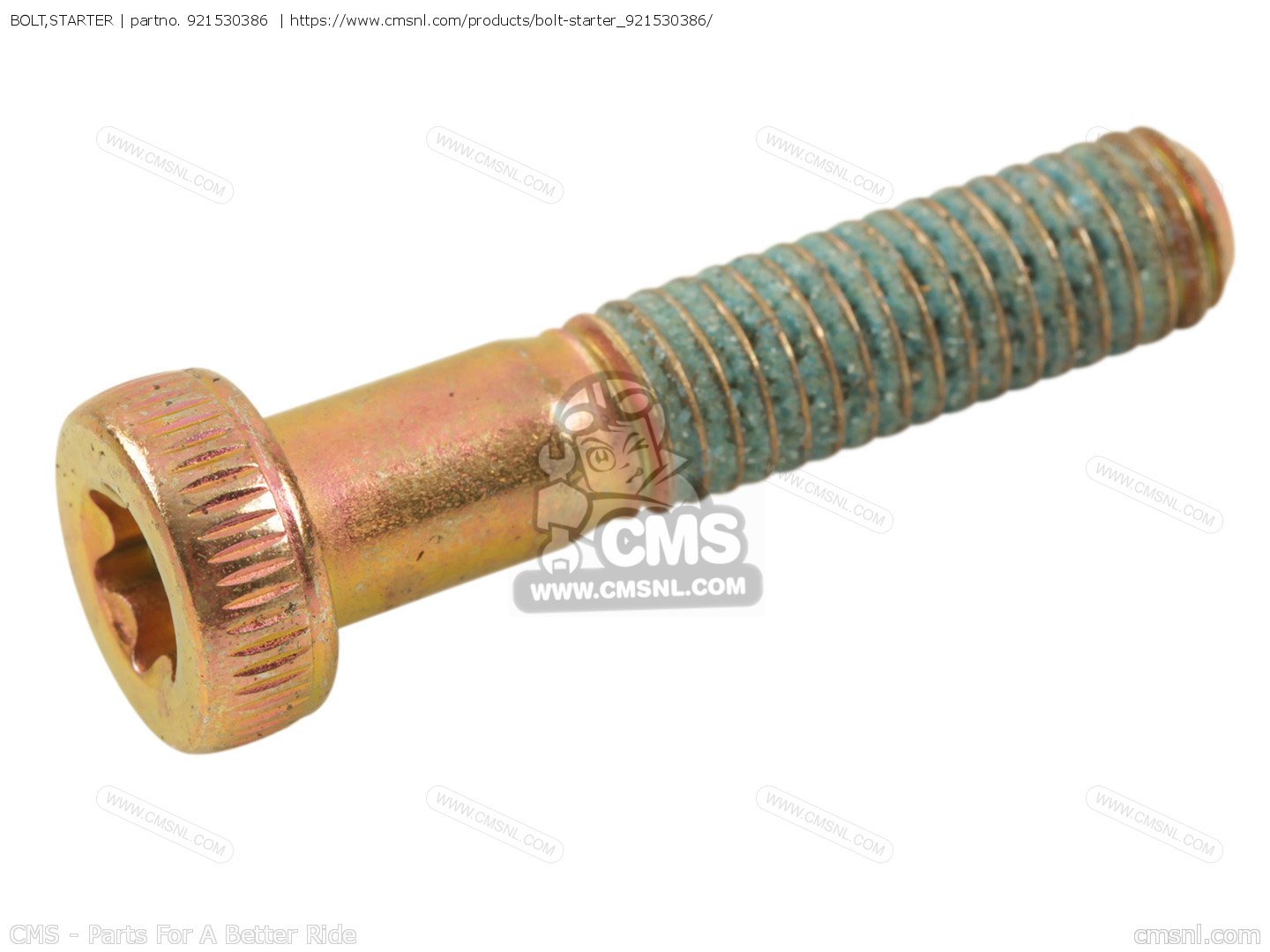 921530386: Bolt,starter Kawasaki - buy the 92153-0386 at CMSNL