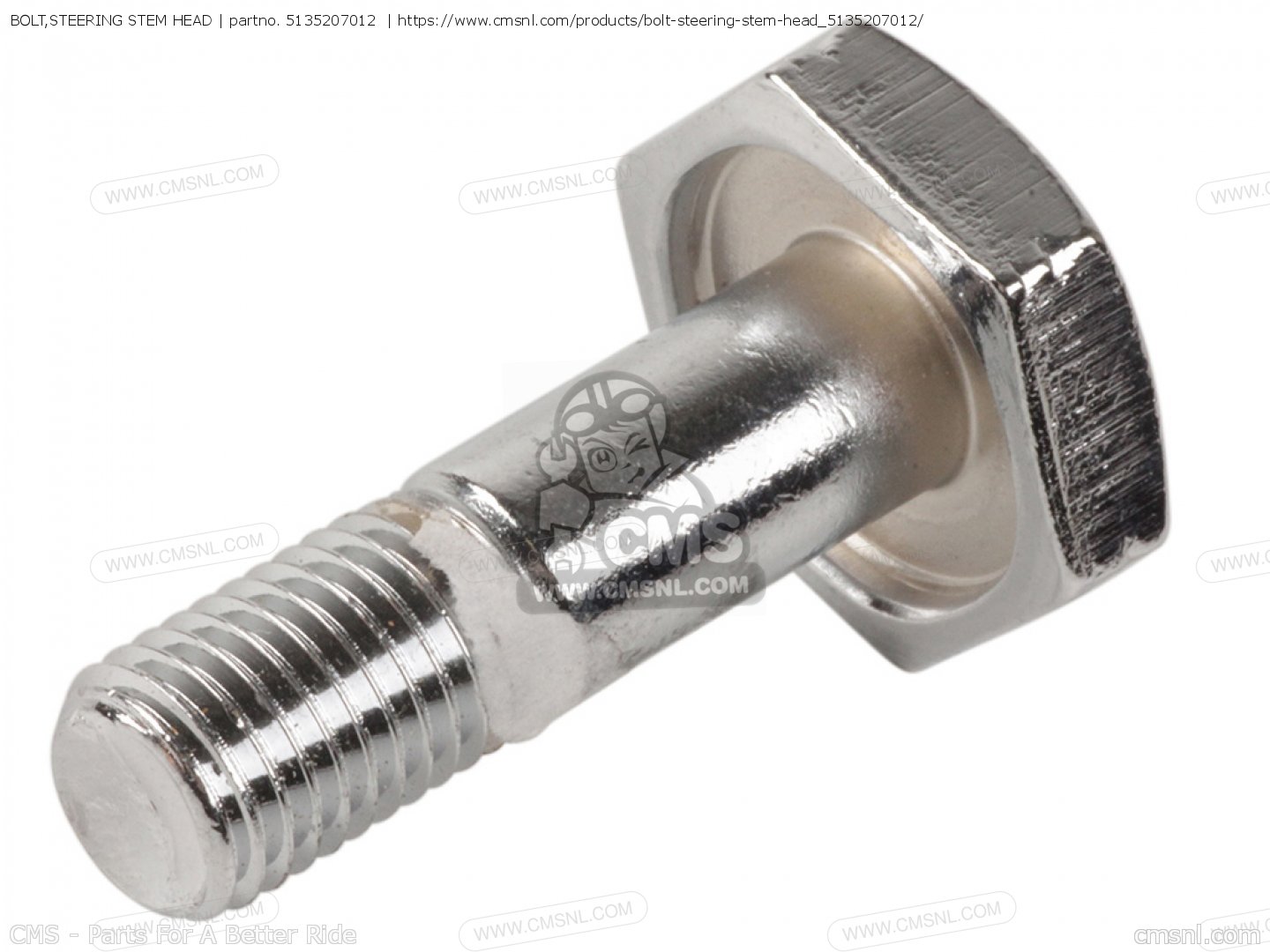 BOLT,STEERING STEM HEAD for B120 - order at CMSNL