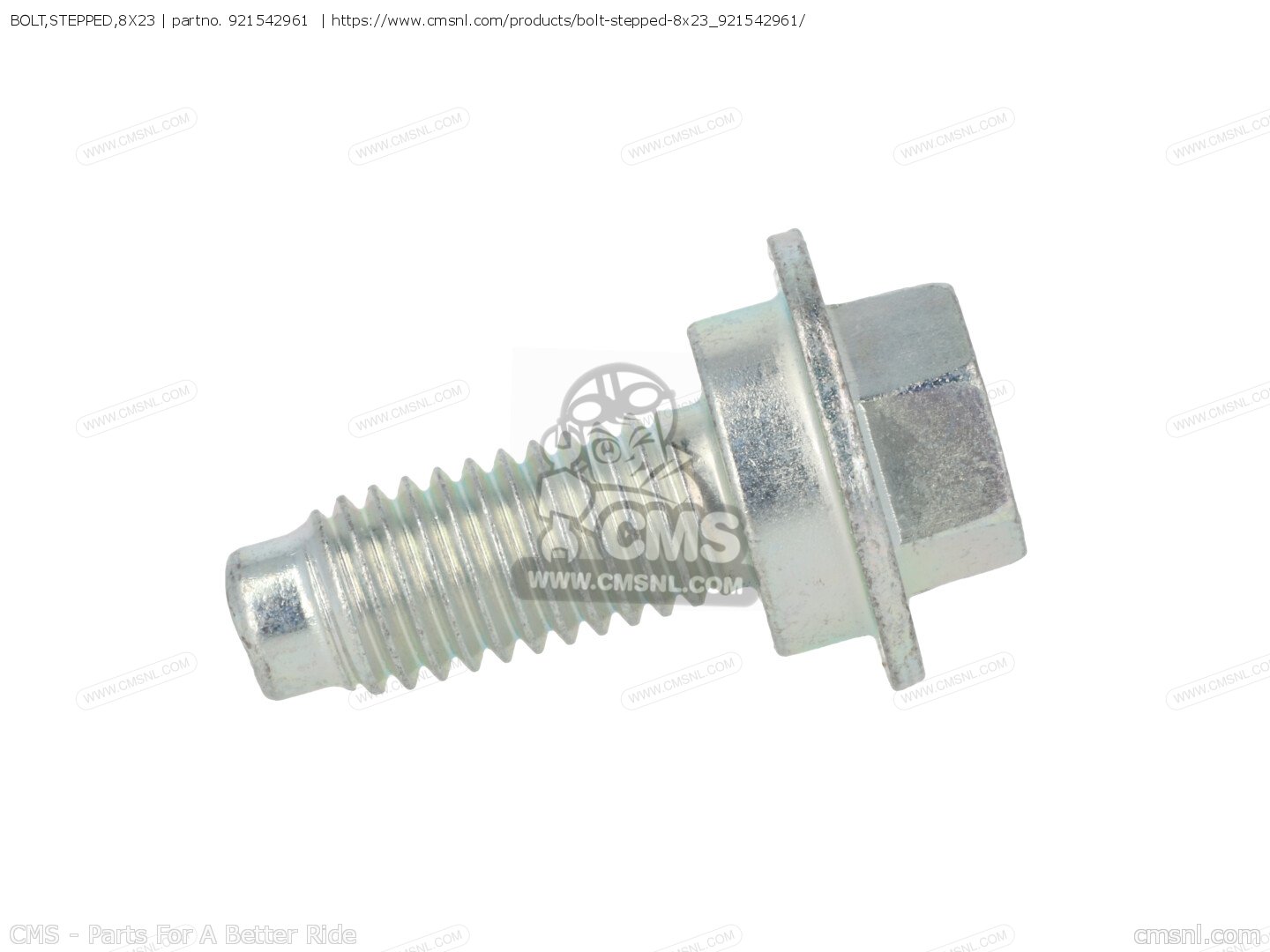 921542961: BOLT,STEPPED,8X23 Kawasaki - buy the 92154-2961 at CMSNL