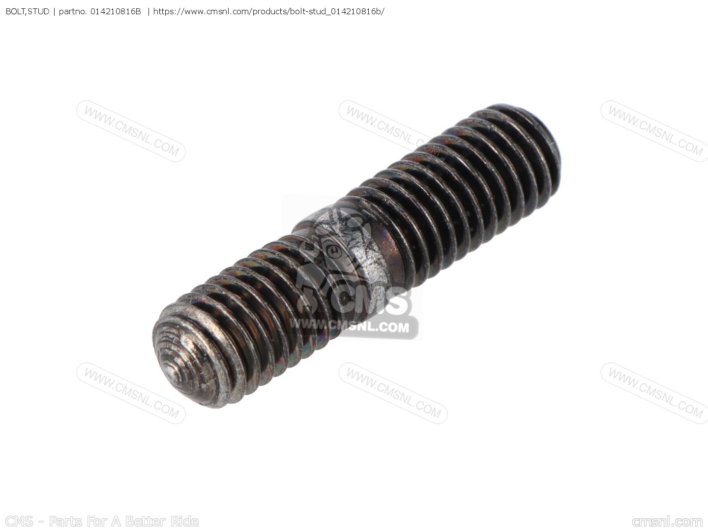 014210816B: BOLT,STUD Suzuki - buy the 01421-0816B at CMSNL