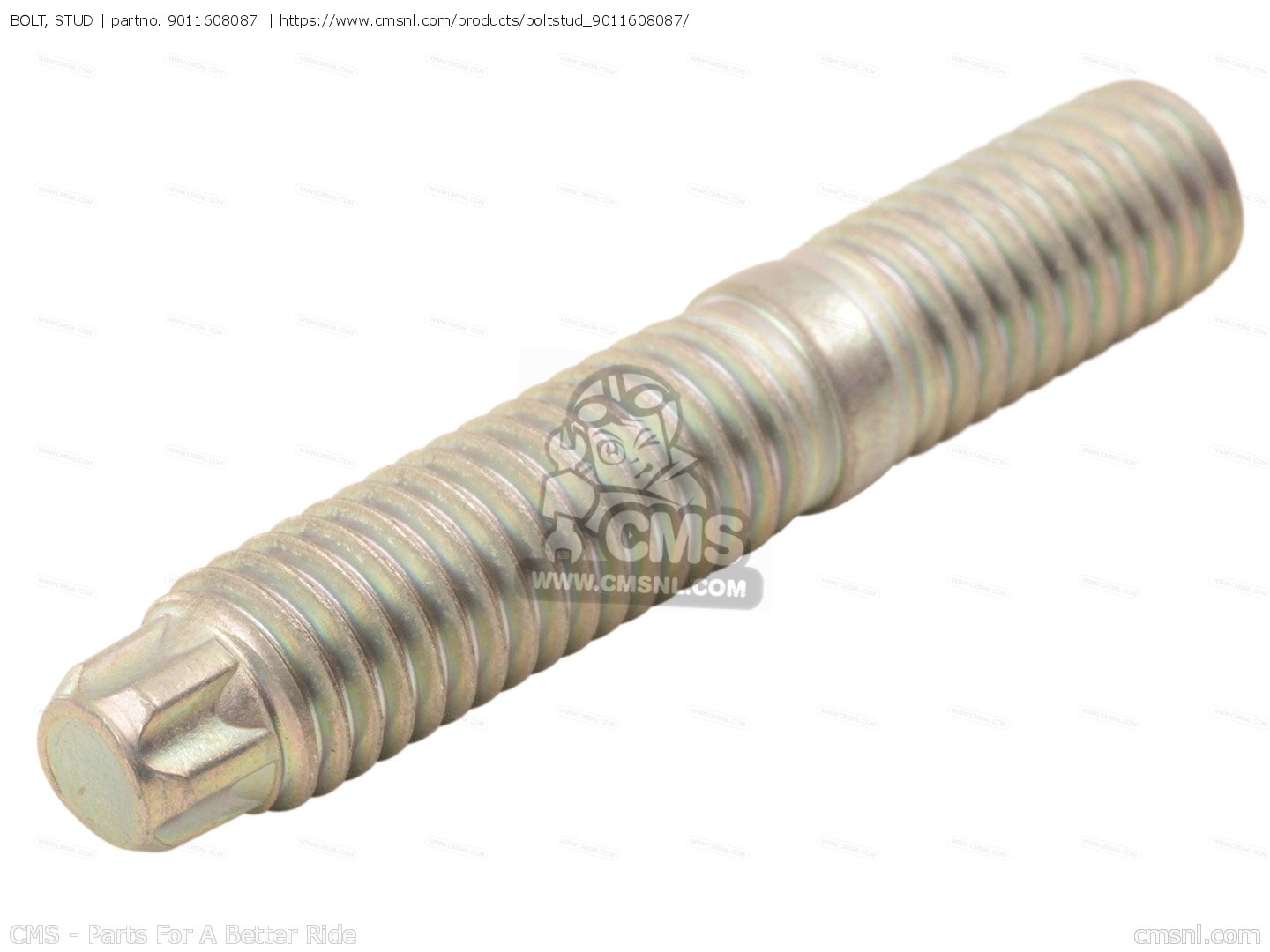 9011608087: Bolt, Stud Yamaha - buy the 90116-08087-00 at CMSNL