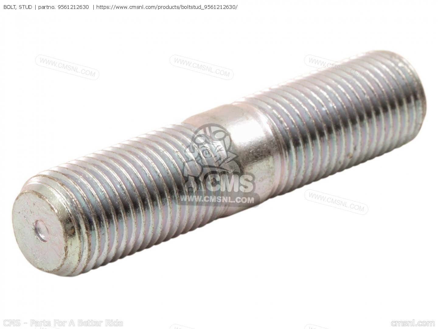 9561212630: Bolt, Stud Yamaha - buy the 95612-12630 at CMSNL