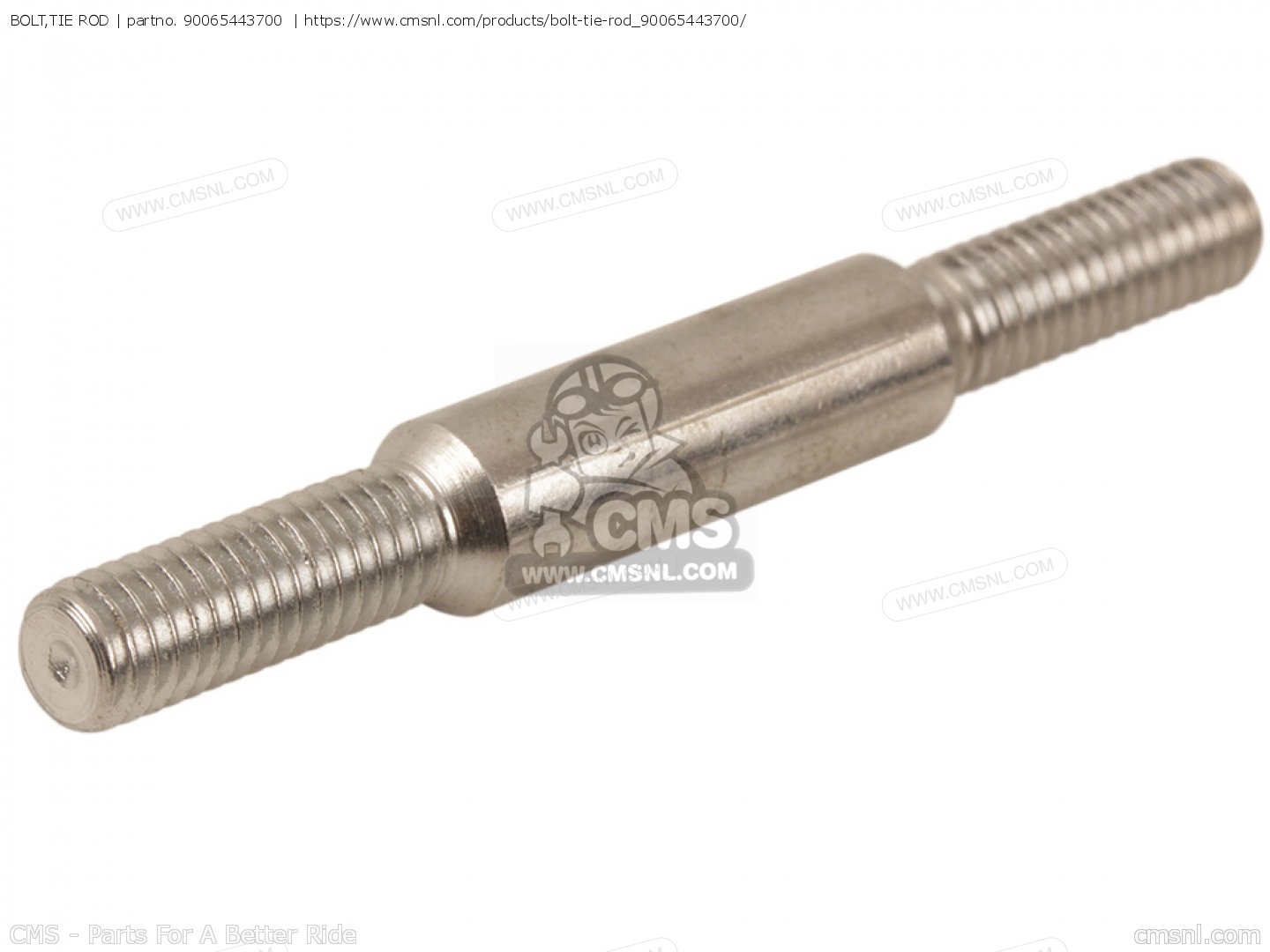 90065443700: BOLT,TIE ROD Honda - buy the 90065-443-700 at CMSNL