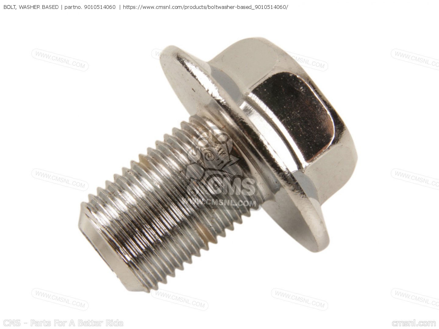 9010514060: Bolt, Washer Based Yamaha - buy the 90105-14060 at CMSNL