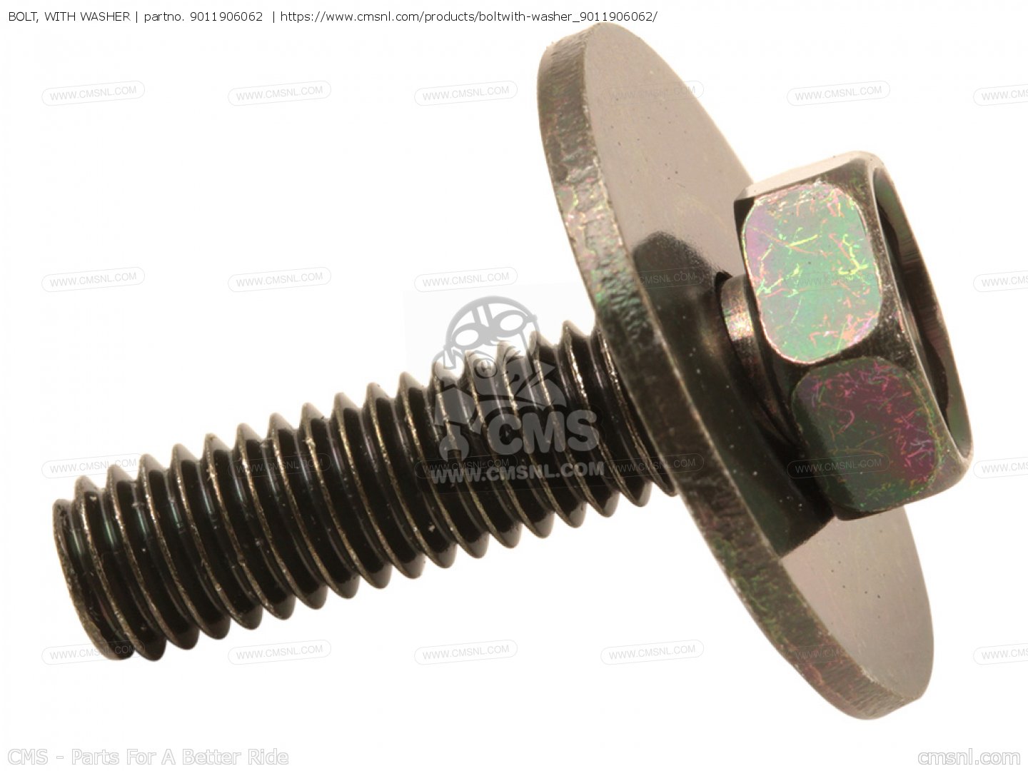 BOLT, WITH WASHER for FZ6-N 2005 1B33 SPAIN 1D1B3-352S1 - order at CMSNL
