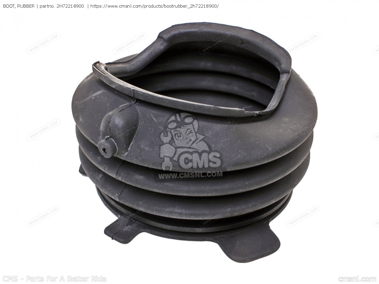 2H72218900: BOOT, RUBBER Yamaha - buy the 2H7-22189-00-00 at CMSNL