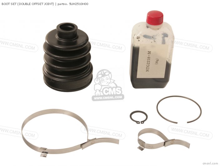 5UH2510H00: BOOT SET (DOUBLE OFFSET JOINT) Yamaha - buy the 5UH-2510H ...