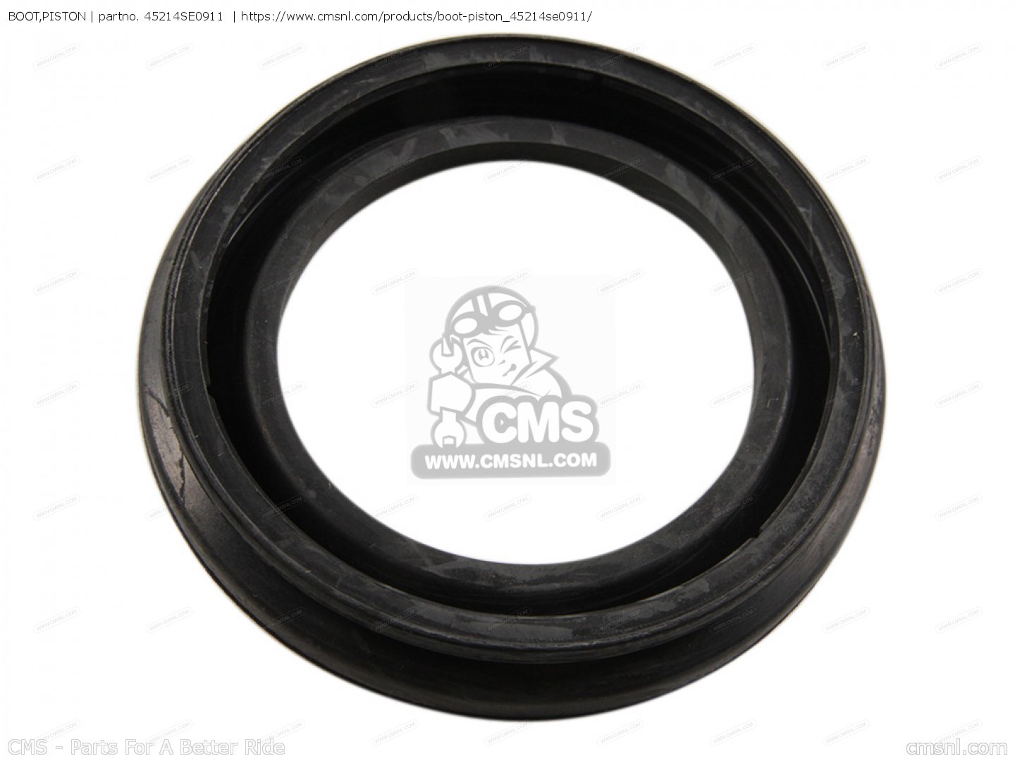 45214SE0911: BOOT,PISTON Honda - buy the 45214-SE0-911 at CMSNL