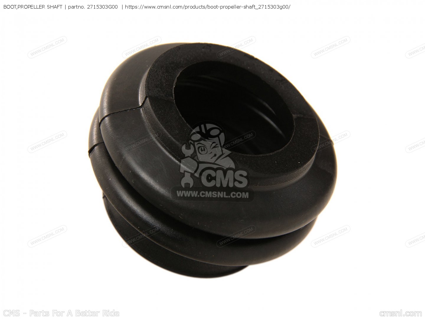 2715303G00: BOOT,PROPELLER SHAFT Suzuki - buy the 27153-03G00 at CMSNL