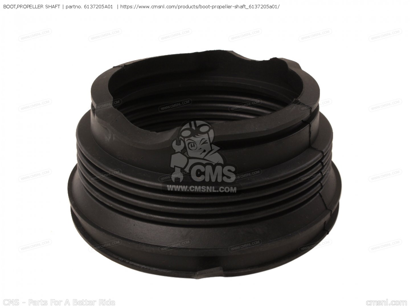 6137205A01: BOOT,PROPELLER SHAFT Suzuki - buy the 61372-05A01 at CMSNL