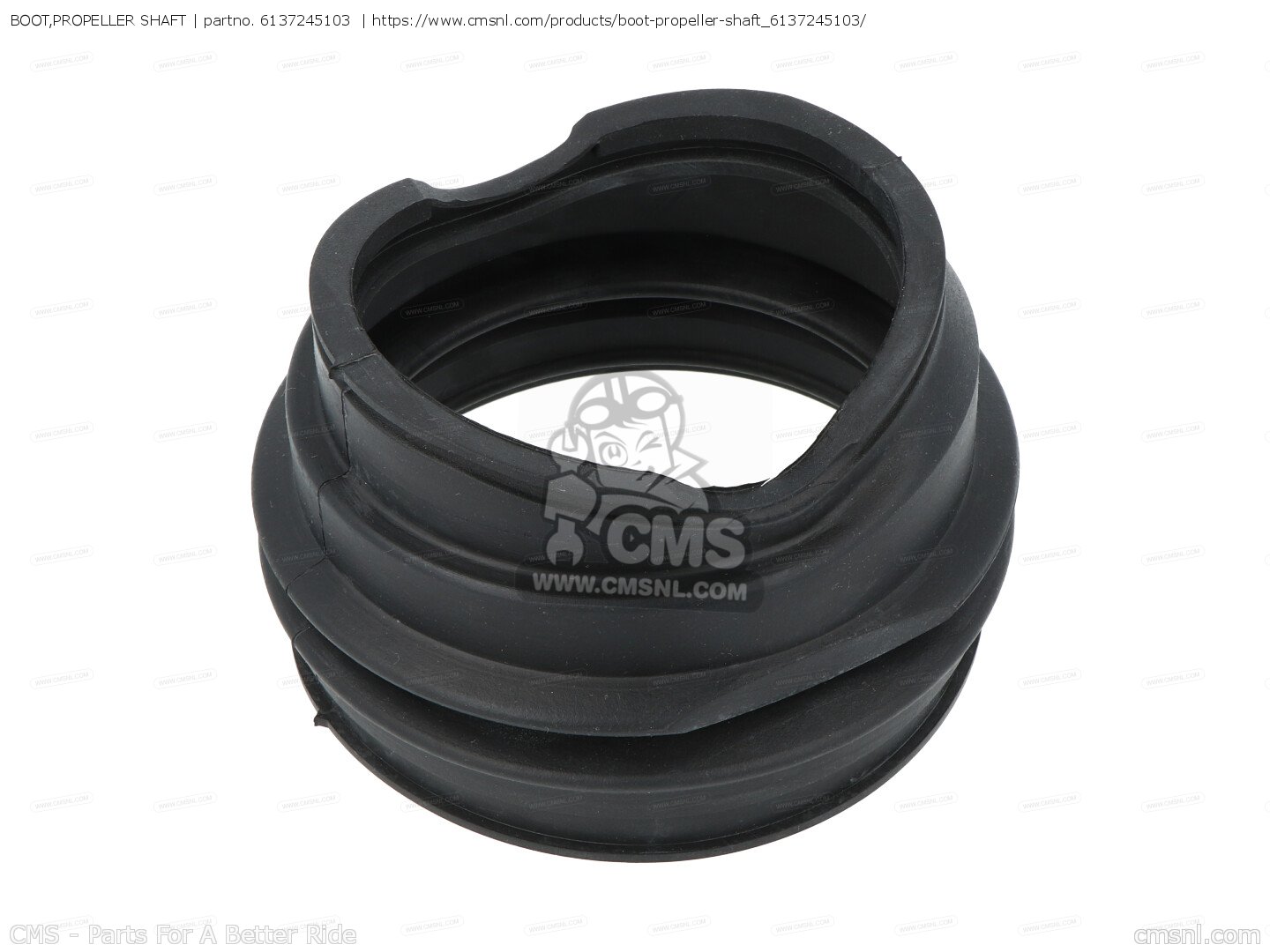 6137245103: BOOT,PROPELLER SHAFT Suzuki - buy the 61372-45103 at CMSNL