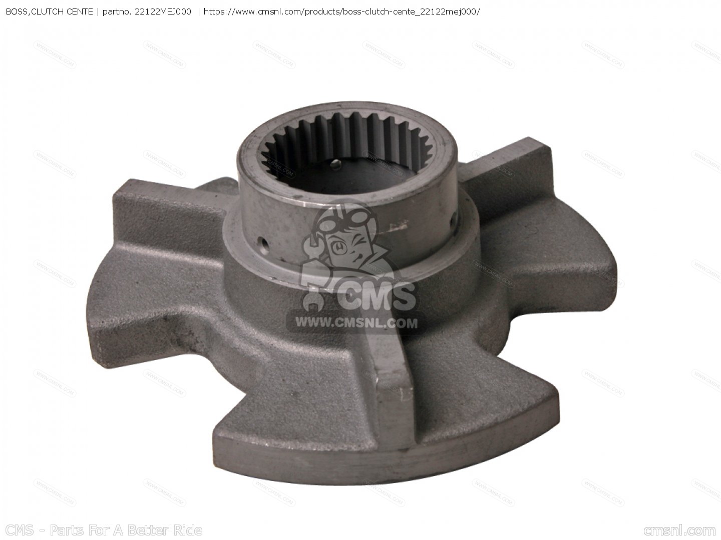 22122MEJ000: BOSS,CLUTCH CENTE Honda - buy the 22122-MEJ-000 at CMSNL