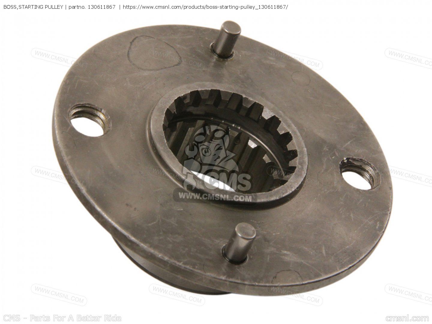 130611867: BOSS,STARTING PULLEY Kawasaki - buy the 13061-1867 at CMSNL