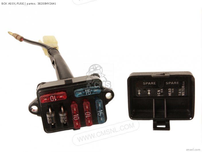 38200MY2641: Box Assy.,fuse Honda - buy the 38200-MY2-641 at CMSNL
