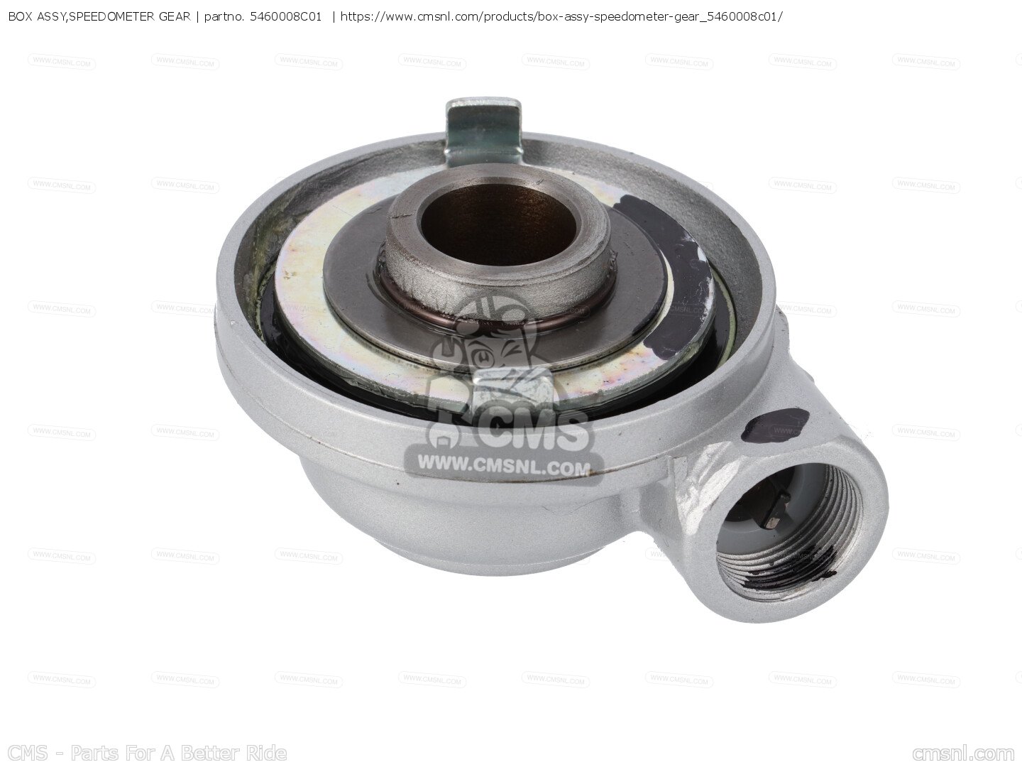 5460008C01: BOX ASSY,SPEEDOMETER GEAR Suzuki - buy the 54600-08C01 at CMSNL