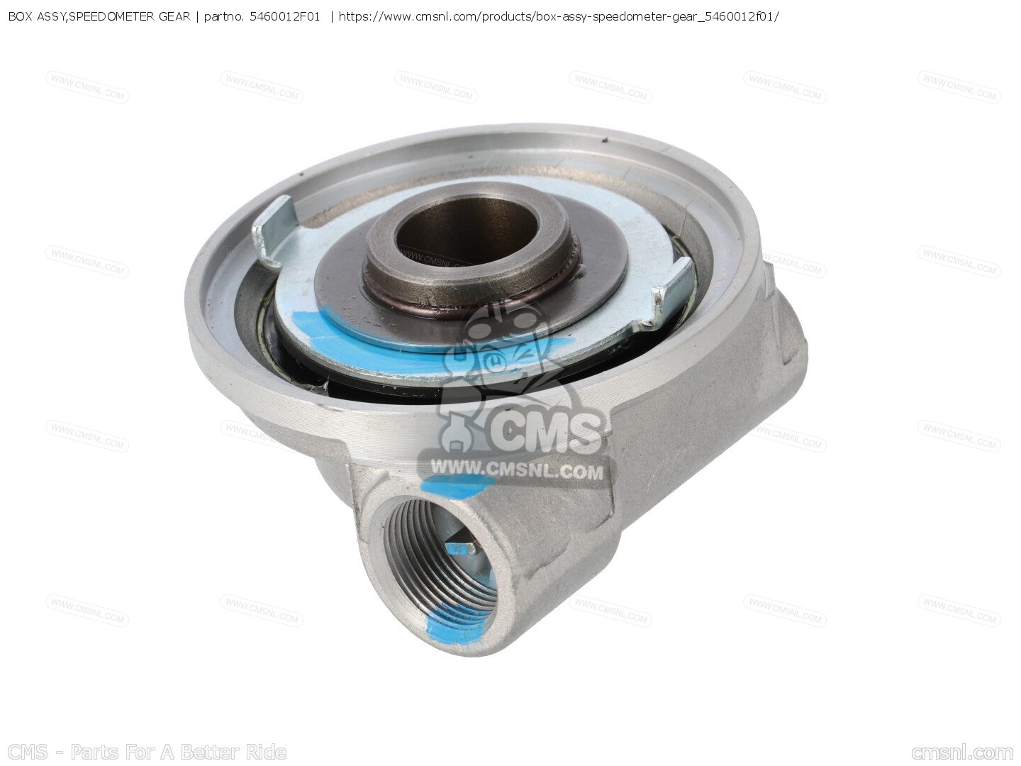 5460012F01: BOX ASSY,SPEEDOMETER GEAR Suzuki - buy the 54600-12F01 at CMSNL