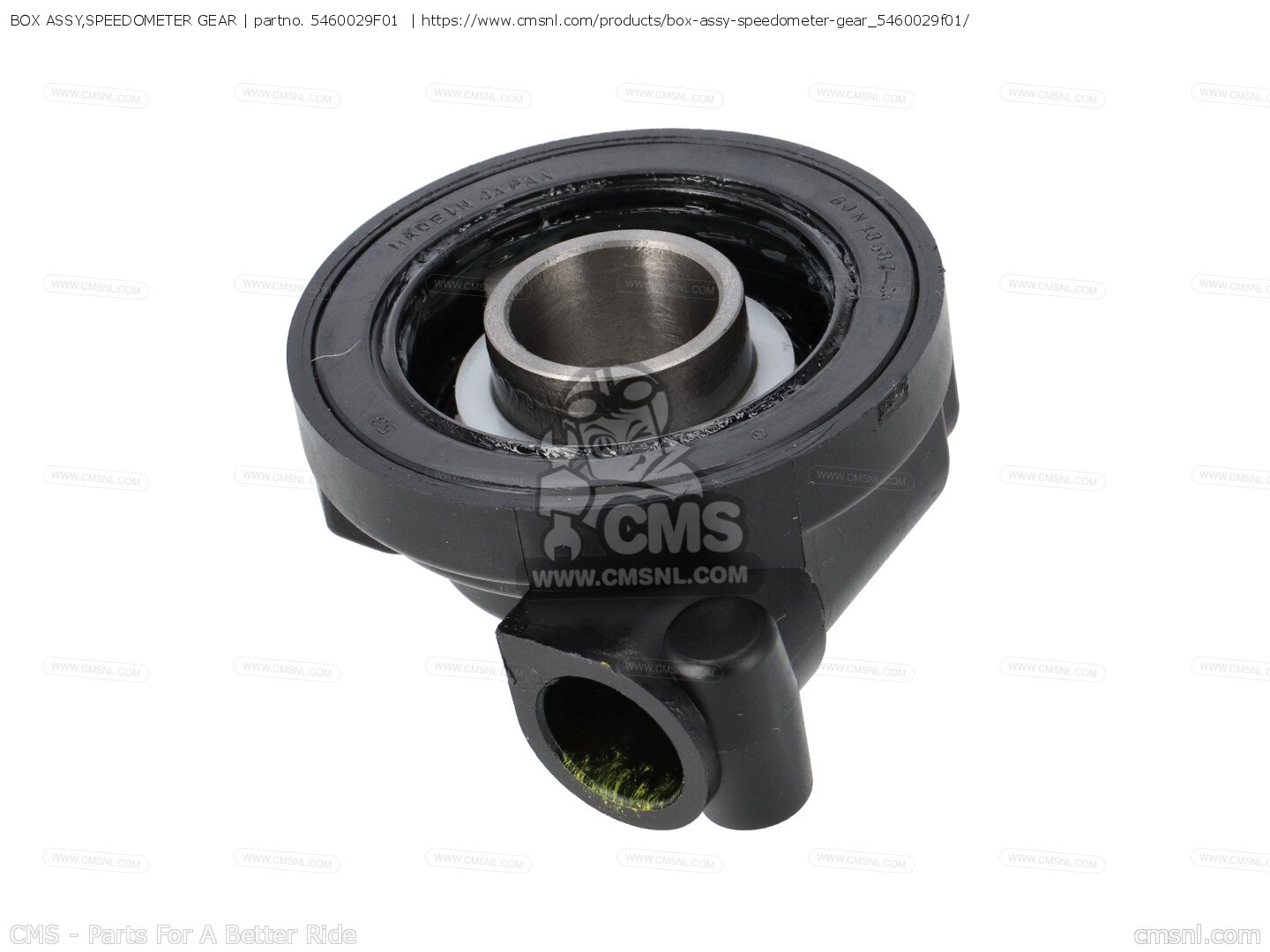 5460029F01: BOX ASSY,SPEEDOMETER GEAR Suzuki - buy the 54600-29F01 at CMSNL