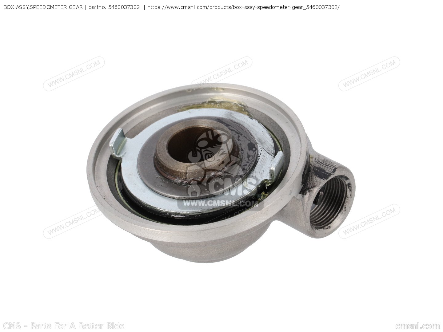 5460037302: BOX ASSY,SPEEDOMETER GEAR Suzuki - buy the 54600-37302 at CMSNL