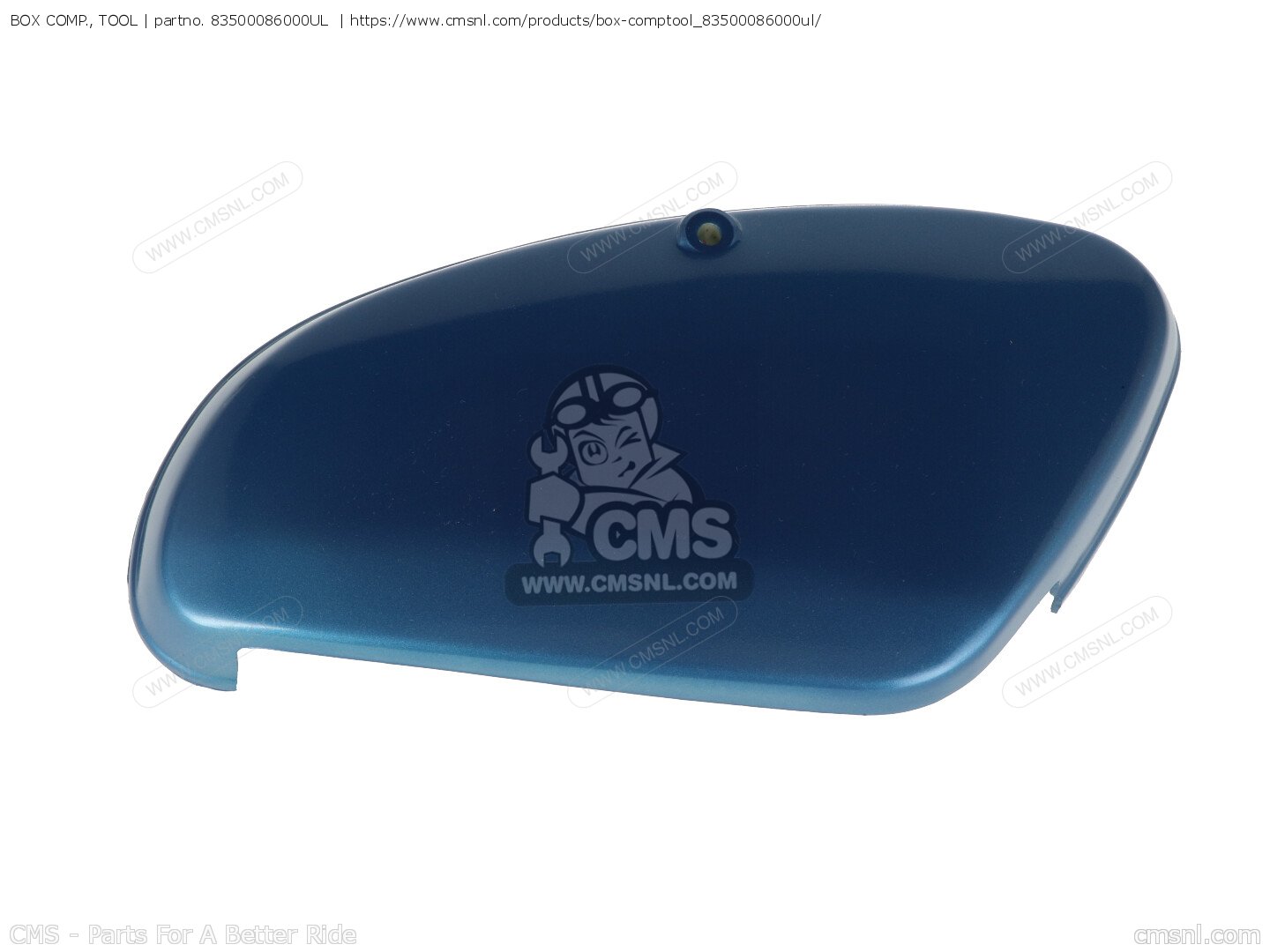 83500086000UL: BOX COMP., TOOL Honda - buy the 83500-086-000UL at CMSNL