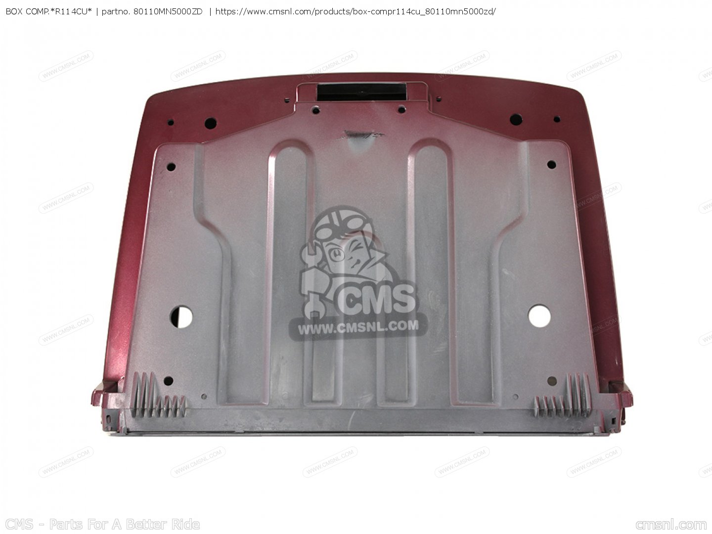 80110MN5000ZD: Box Comp.*r114cu* Honda - buy the 80110-MN5-000ZD at CMSNL