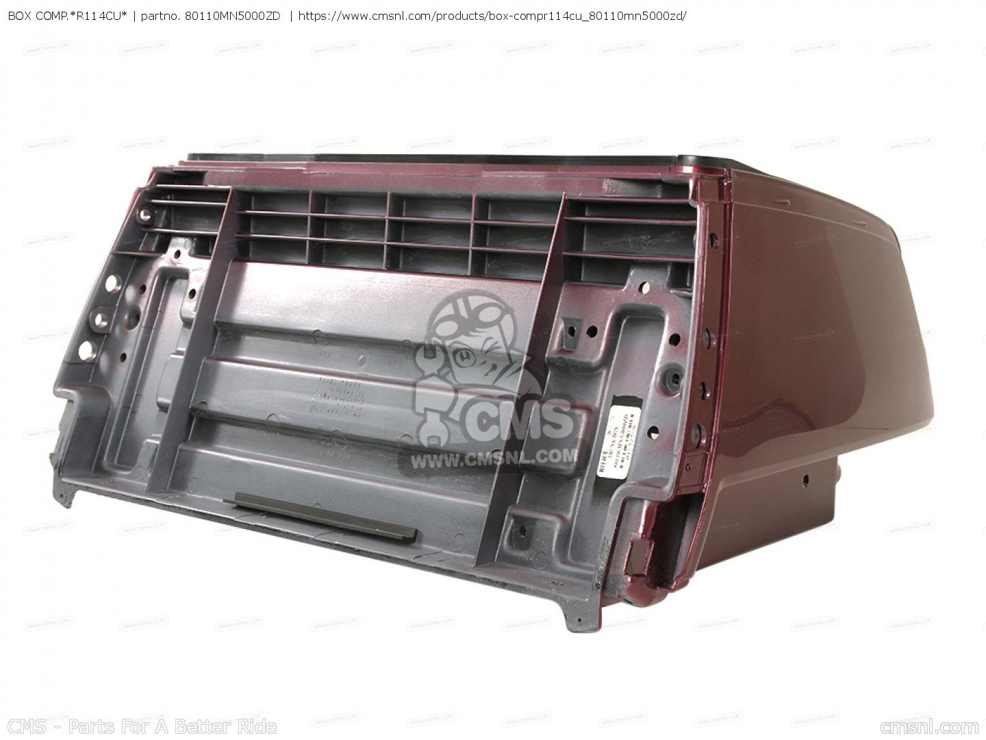 80110MN5000ZD: Box Comp.*r114cu* Honda - buy the 80110-MN5-000ZD at CMSNL