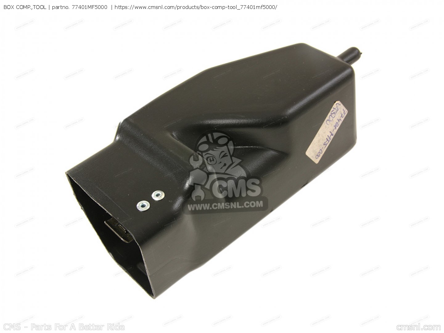 77401MF5000: BOX COMP.,TOOL Honda - buy the 77401-MF5-000 at CMSNL