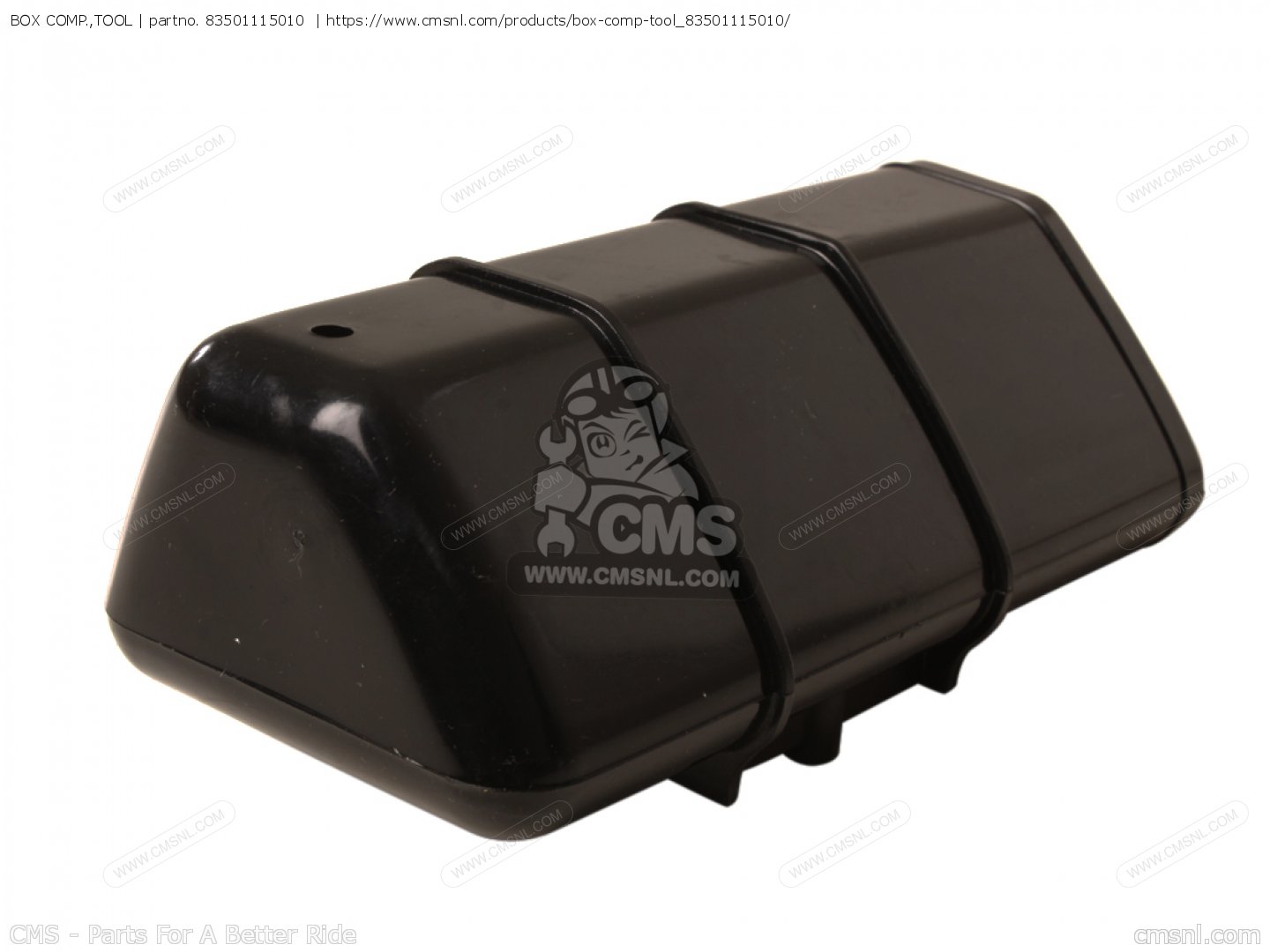 83501115010: BOX COMP.,TOOL Honda - buy the 83501-115-010 at CMSNL