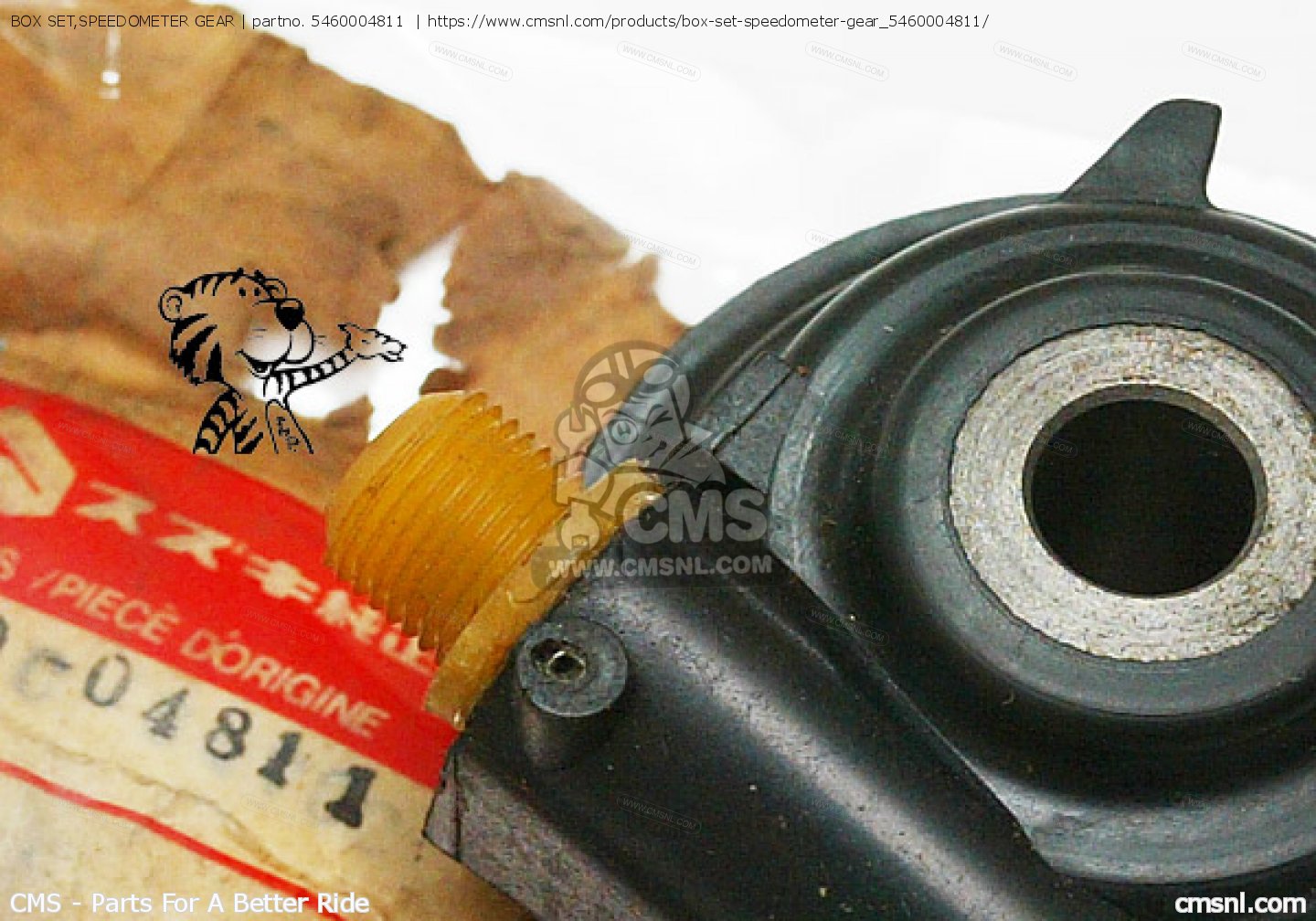 5460004811: BOX SET,SPEEDOMETER GEAR Suzuki - buy the 54600-04811 at CMSNL