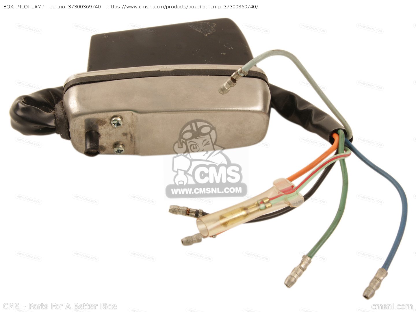 BOX, PILOT LAMP for CB360T 1976 USA - order at CMSNL