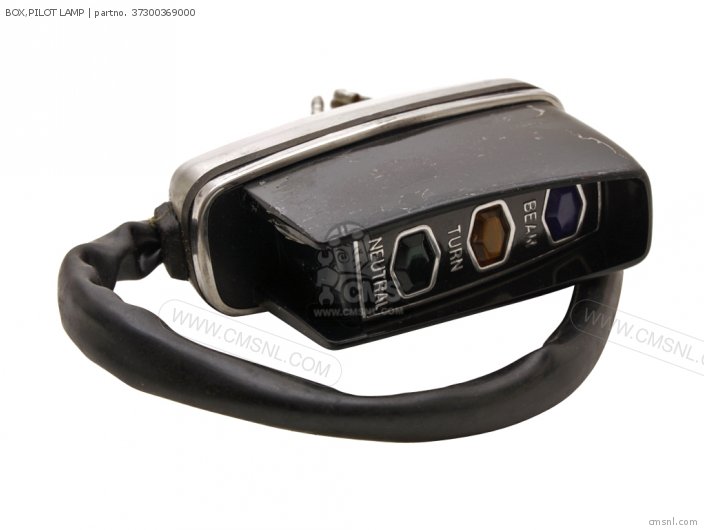 37300369000: BOX,PILOT LAMP Honda - buy the 37300-369-000 at CMSNL