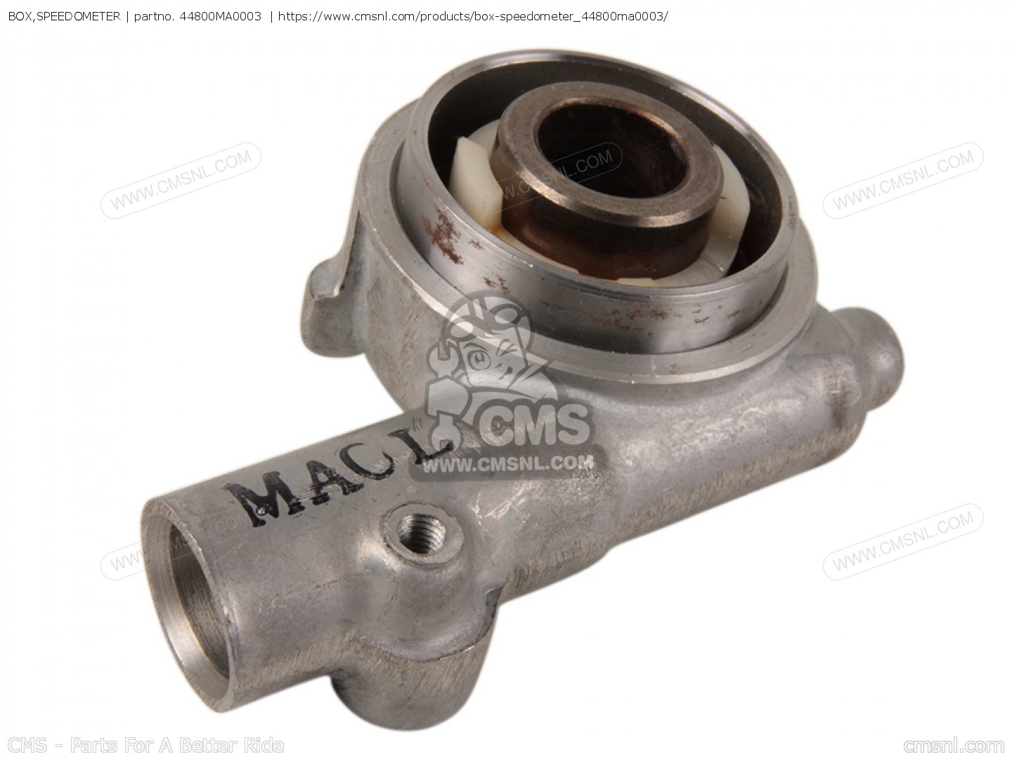 BOX,SPEEDOMETER for XR500R 1981 (B) - order at CMSNL