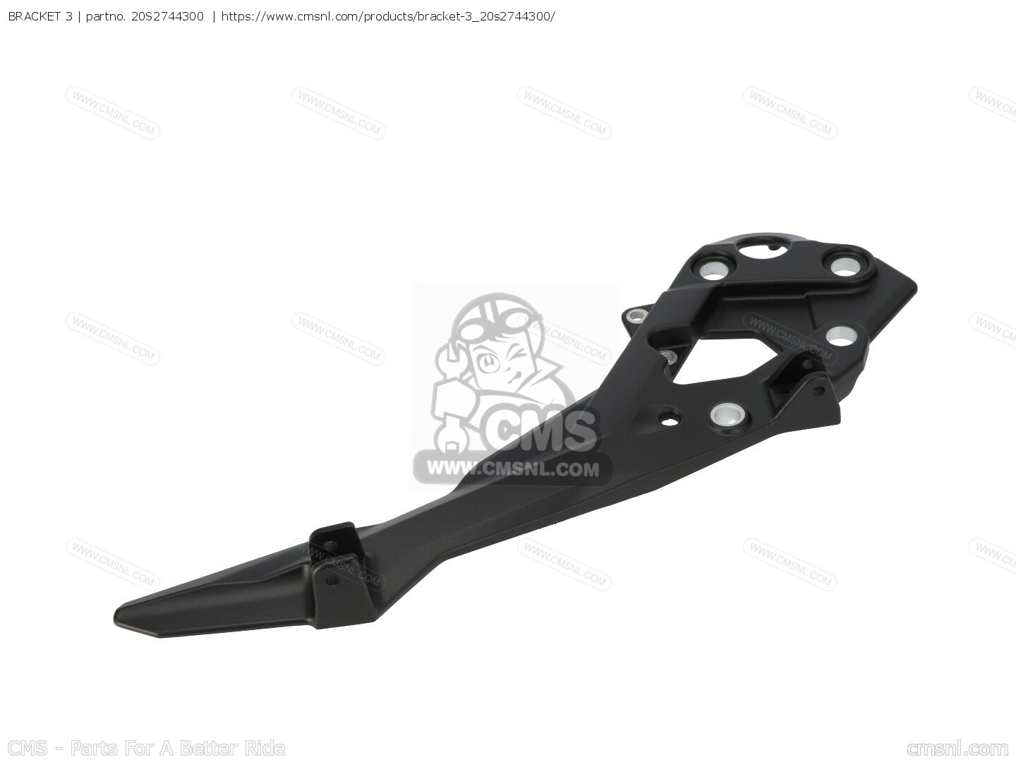 20S2744300: Bracket 3 Yamaha - buy the 20S-27443-00 at CMSNL