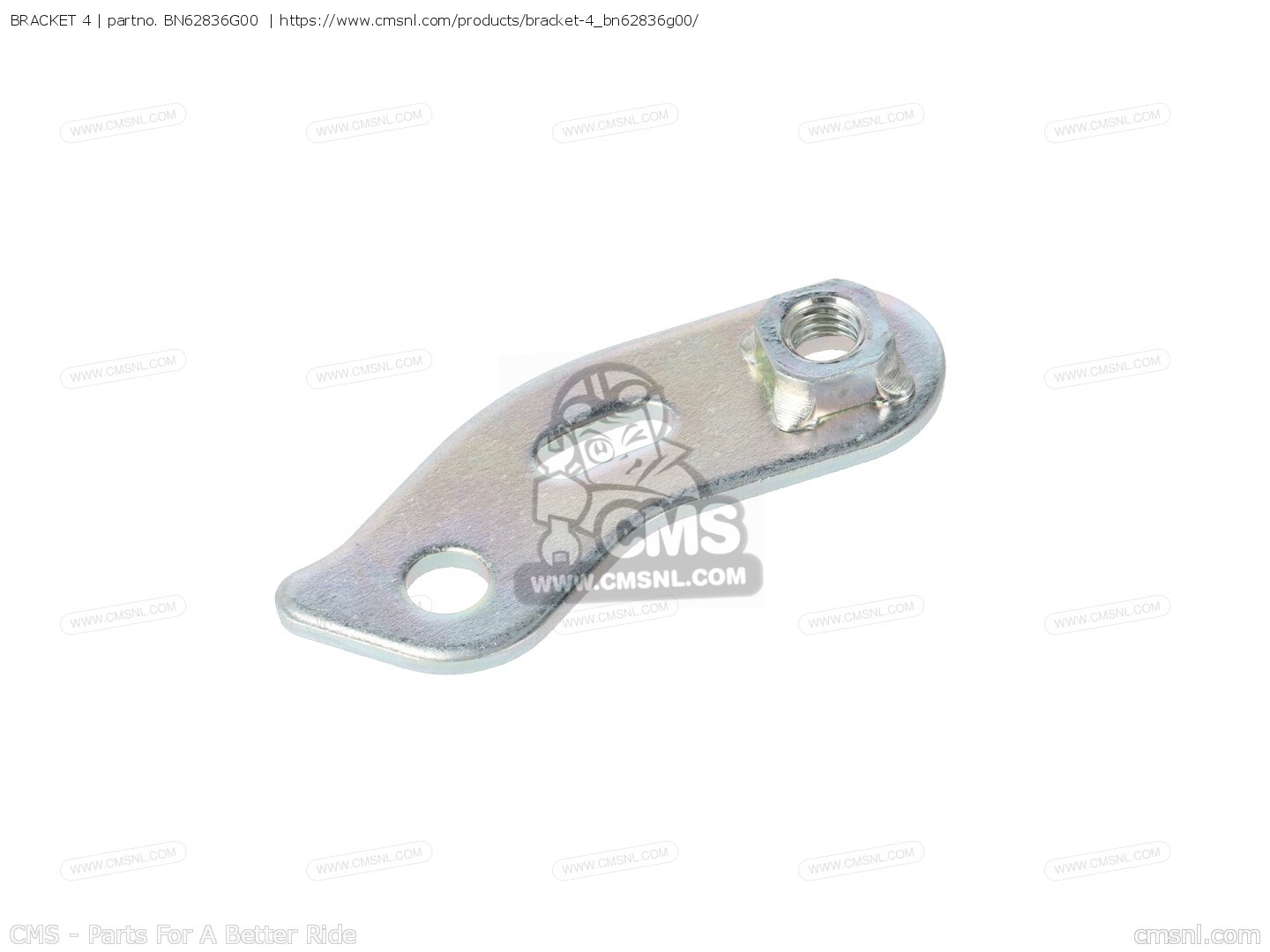 BN62836G00: BRACKET 4 Yamaha - buy the BN6-2836G-00-00 at CMSNL