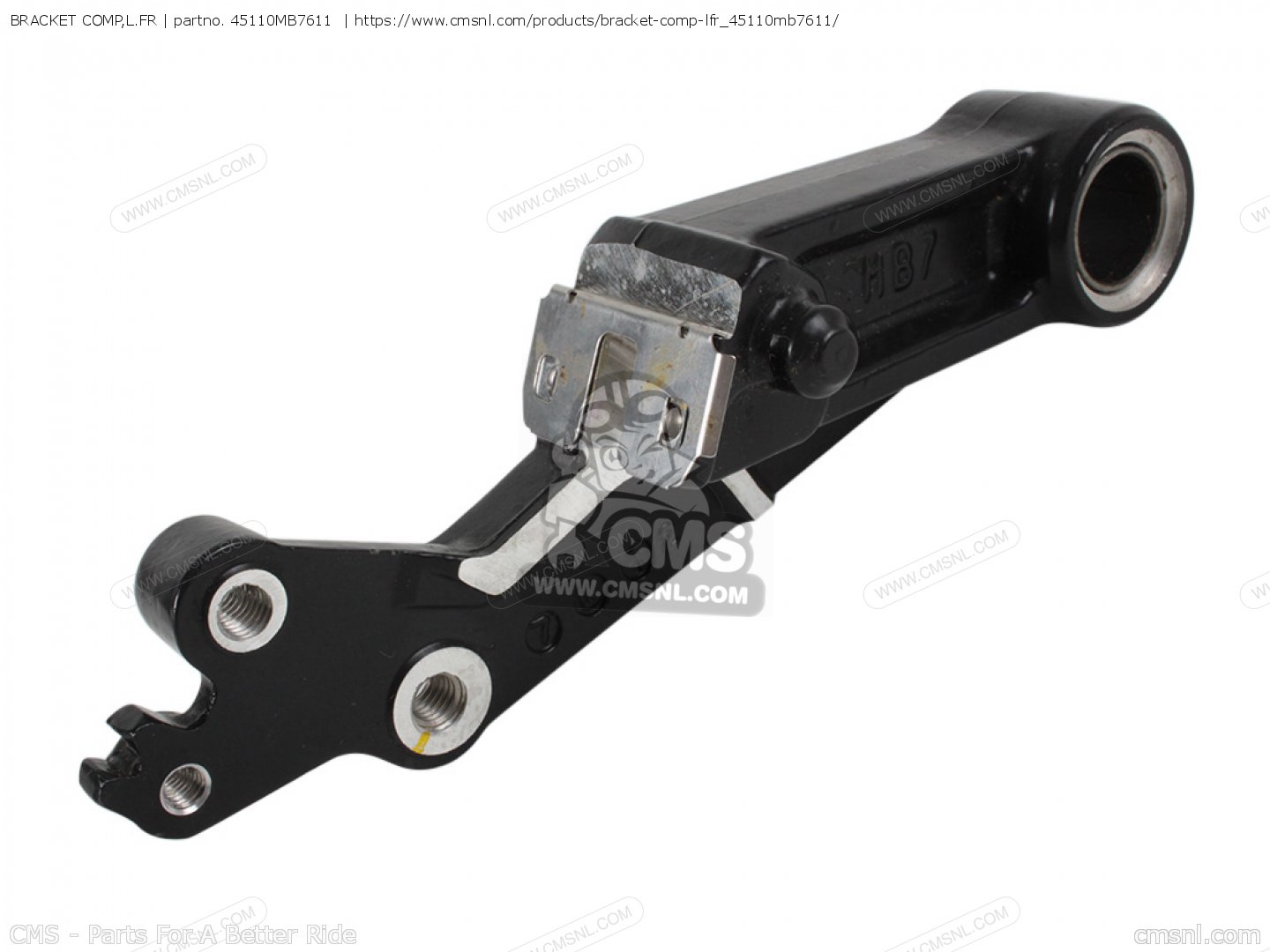BRACKET COMP,L.FR for Honda - order at CMSNL
