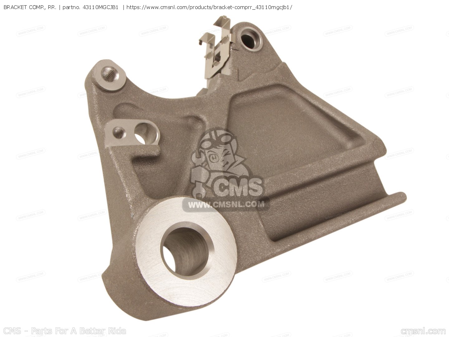 43110MGCJB1: Bracket Comp,rr Honda - buy the 43110-MGC-JB1 at CMSNL