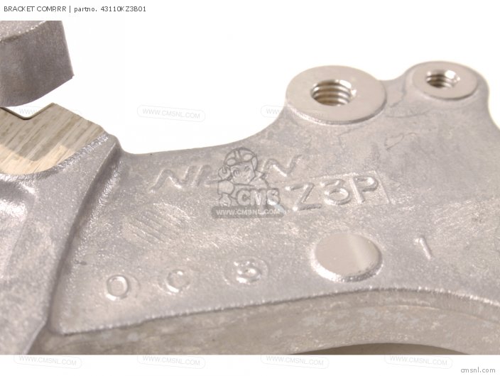 43110KZ3B01: BRACKET COMP,RR Honda - buy the 43110-KZ3-B01 at CMSNL