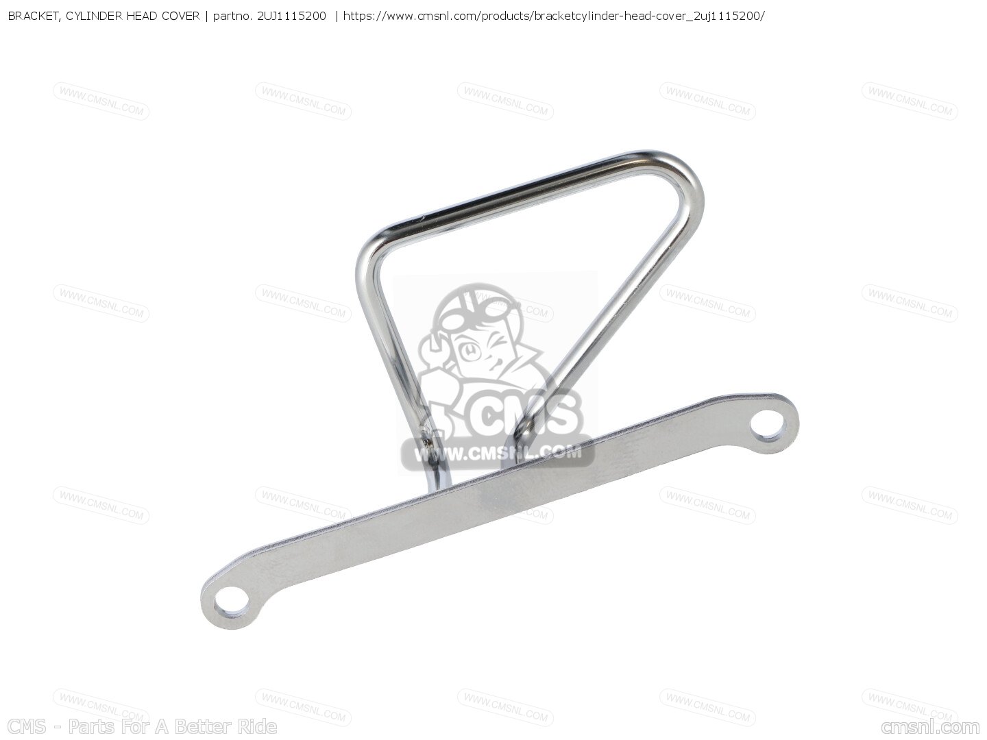 2UJ1115200: BRACKET, CYLINDER HEAD COVER Yamaha - buy the 2UJ-11152-00 ...