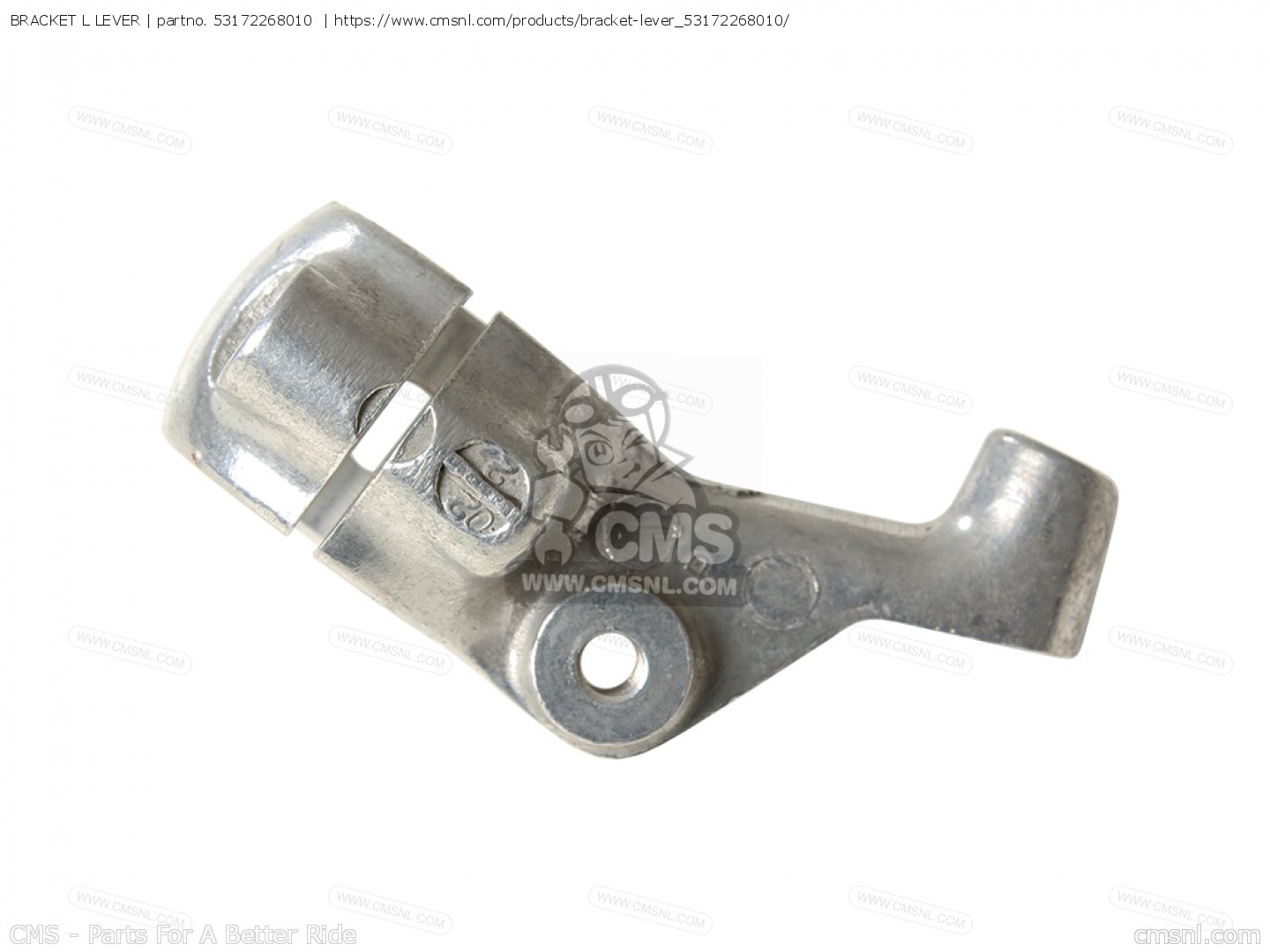 BRACKET L LEVER for CB77 GENERAL EXPORT (142683) - order at CMSNL