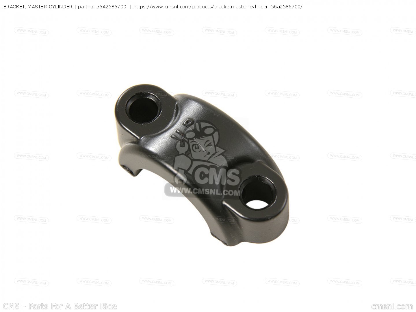 56A2586700: BRACKET, MASTER CYLINDER Yamaha - buy the 56A-25867-00-00 ...