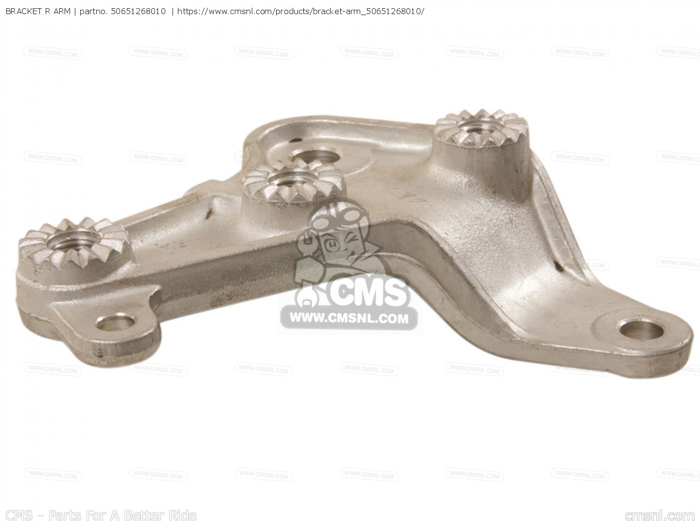50651268010: Bracket R Arm Honda - buy the 50651-268-010 at CMSNL
