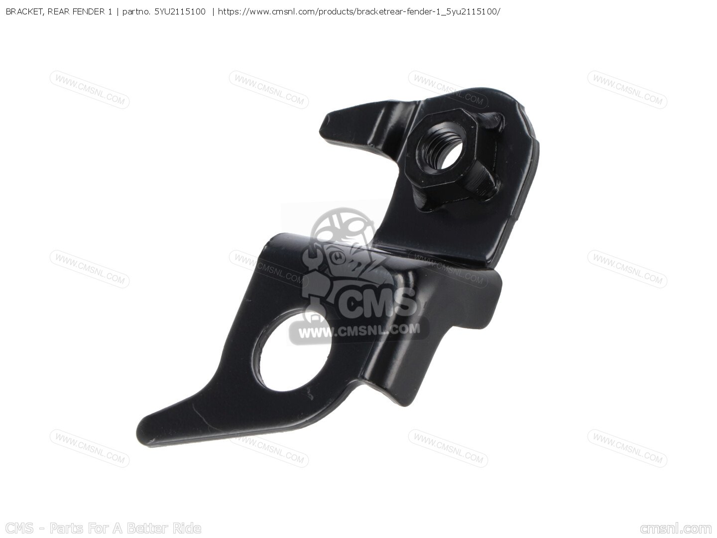 5YU2115100: BRACKET, REAR FENDER 1 Yamaha - buy the 5YU-21151-00-00 at ...