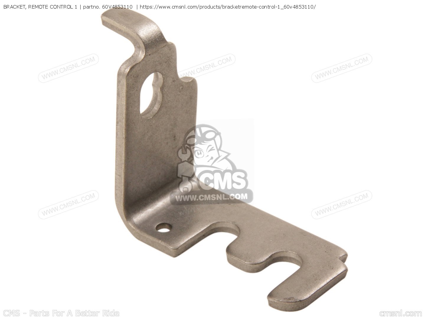 60V4853110: BRACKET, REMOTE CONTROL 1 Yamaha - buy the 60V-48531-10-00 ...