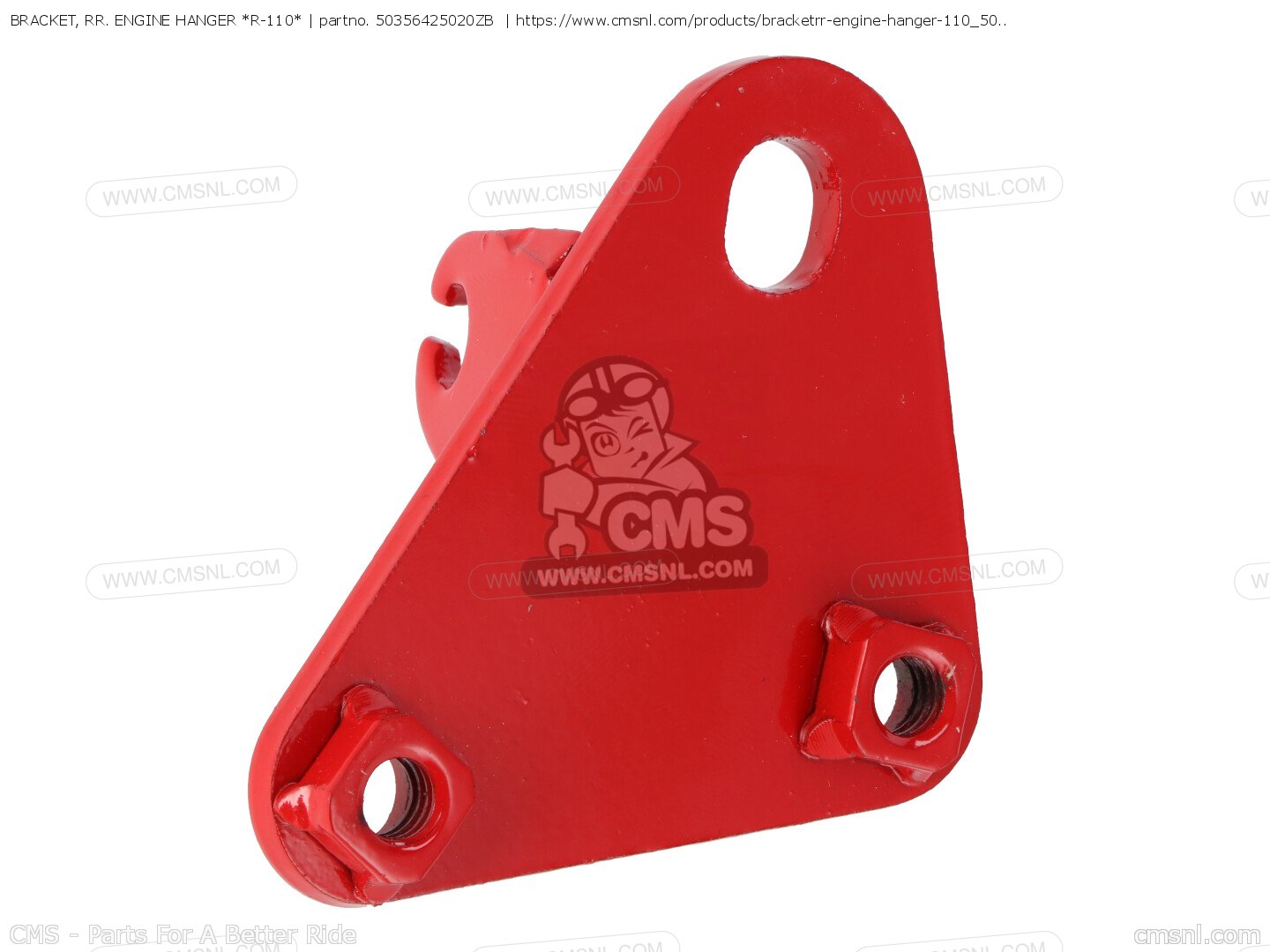 BRACKET, RR. ENGINE HANGER *R-110* for Honda - order at CMSNL