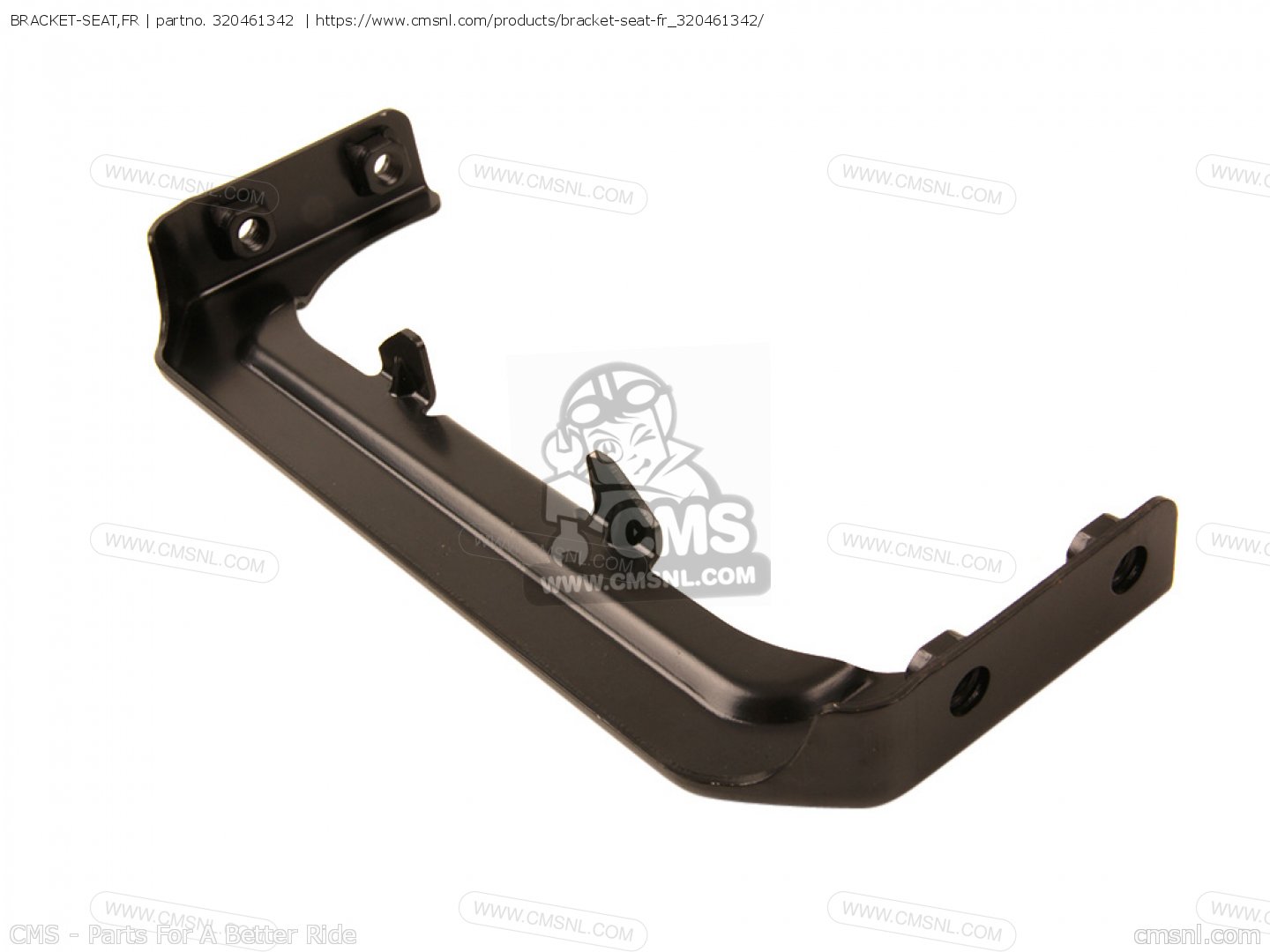320461342: Bracket-seat,fr Kawasaki - buy the 32046-1342 at CMSNL